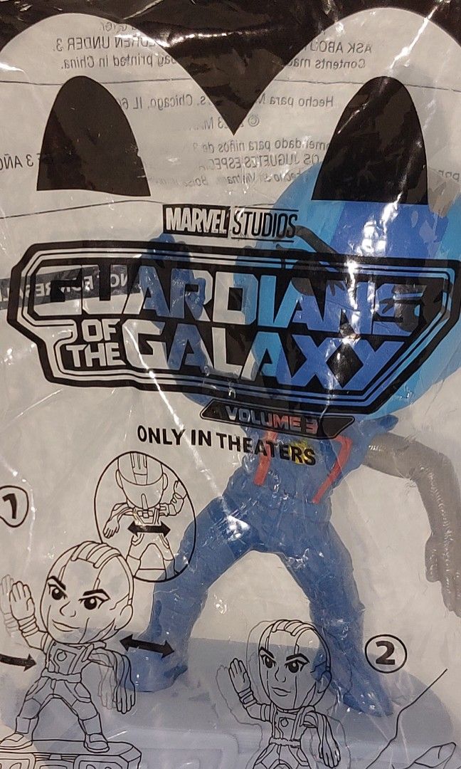 2023 Mcdonald's Happy Meal Marvel Studios Guardians Of The Galaxy ...