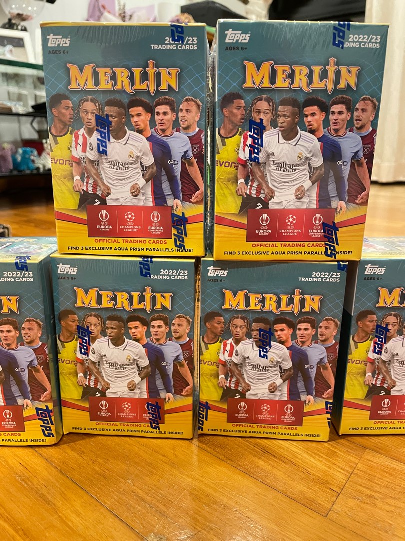 2023 Topps Merlin Soccer Blaster Value Box, Hobbies & Toys, Toys ...