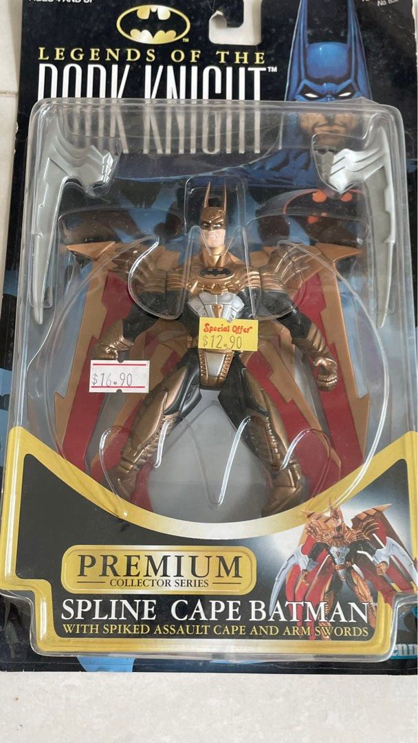 2 Pieces Original Legends Of The Dark Knight, Spine Cape Batman & Dive ...