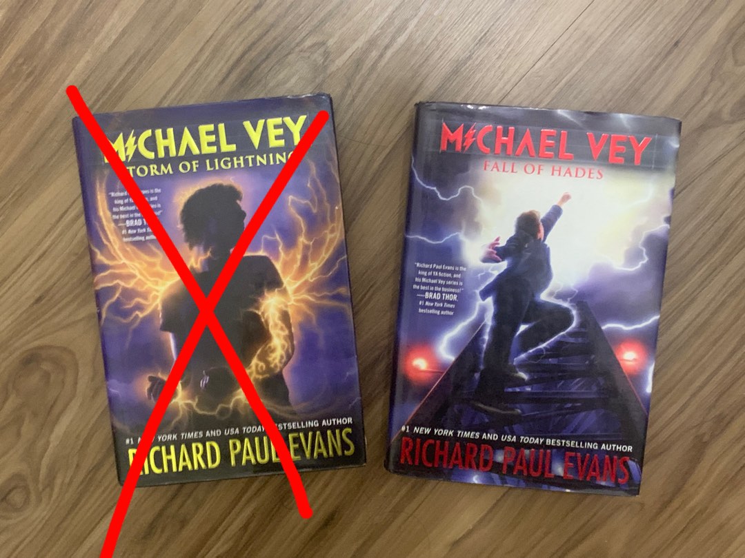 Michael Vey Book, Hobbies & Toys, Books & Magazines, Fiction & Non ...