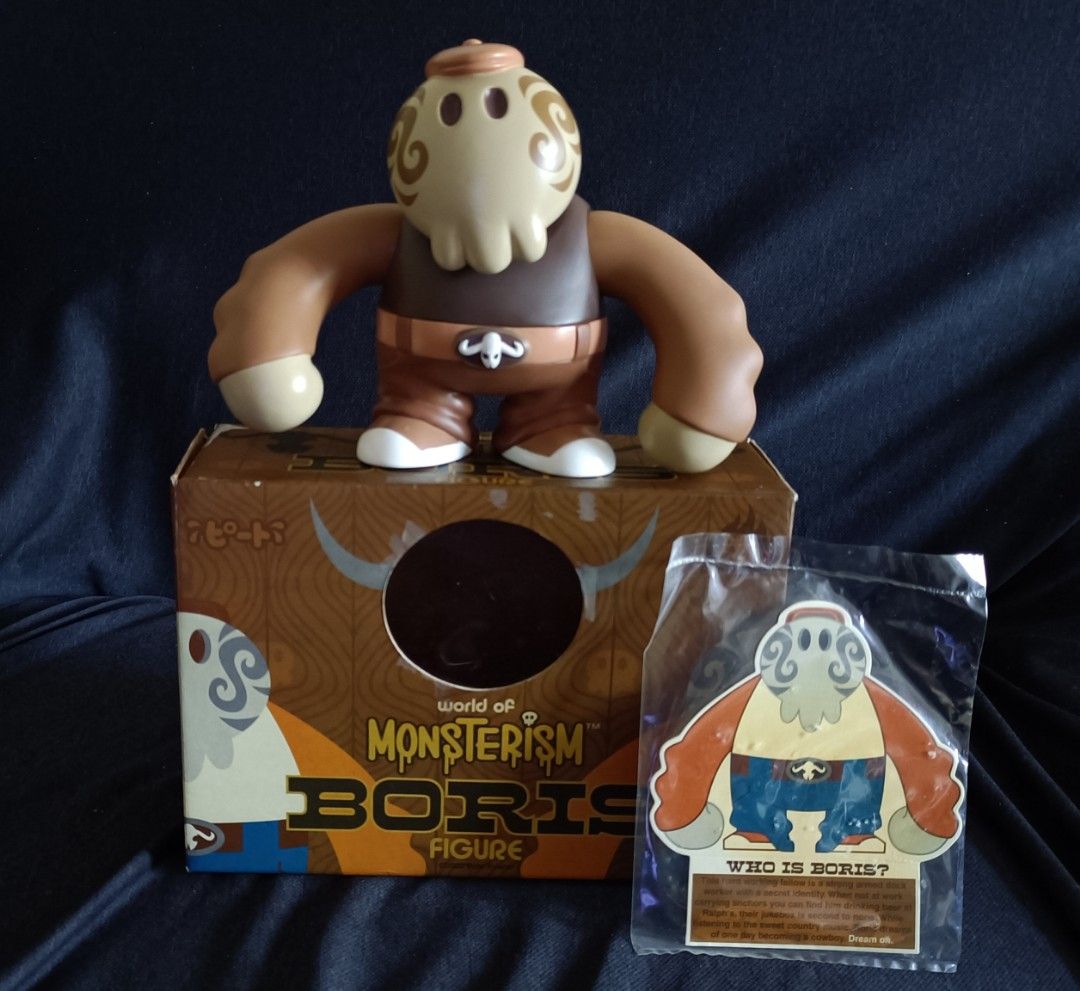 日版 MONSTERISM BORIS FIGURE 2002年紀念款 怪物星球 怪物行星 絕版公仔, 電玩遊戲相關, 主機配件與周邊商品 ...