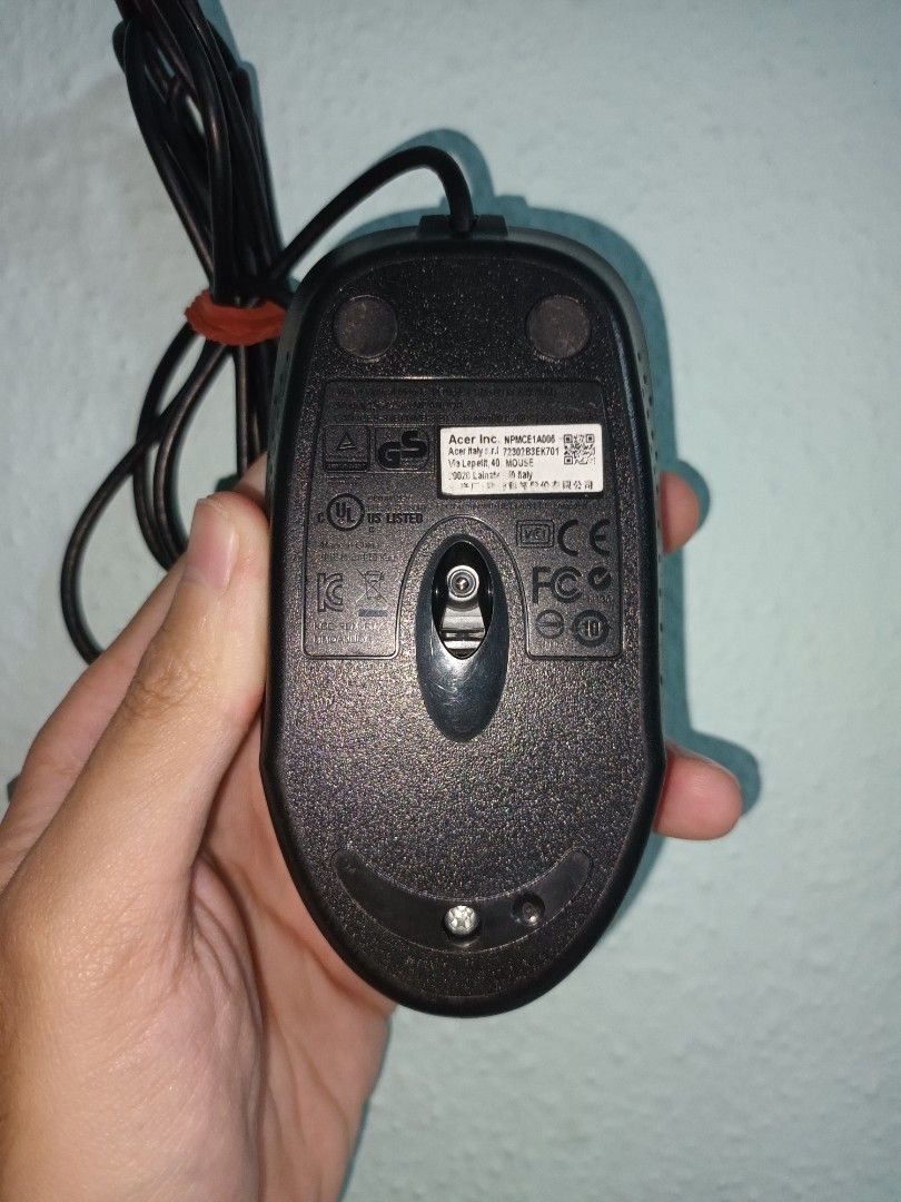 Acer Wire Mouse, Computers & Tech, Parts & Accessories, Mouse ...