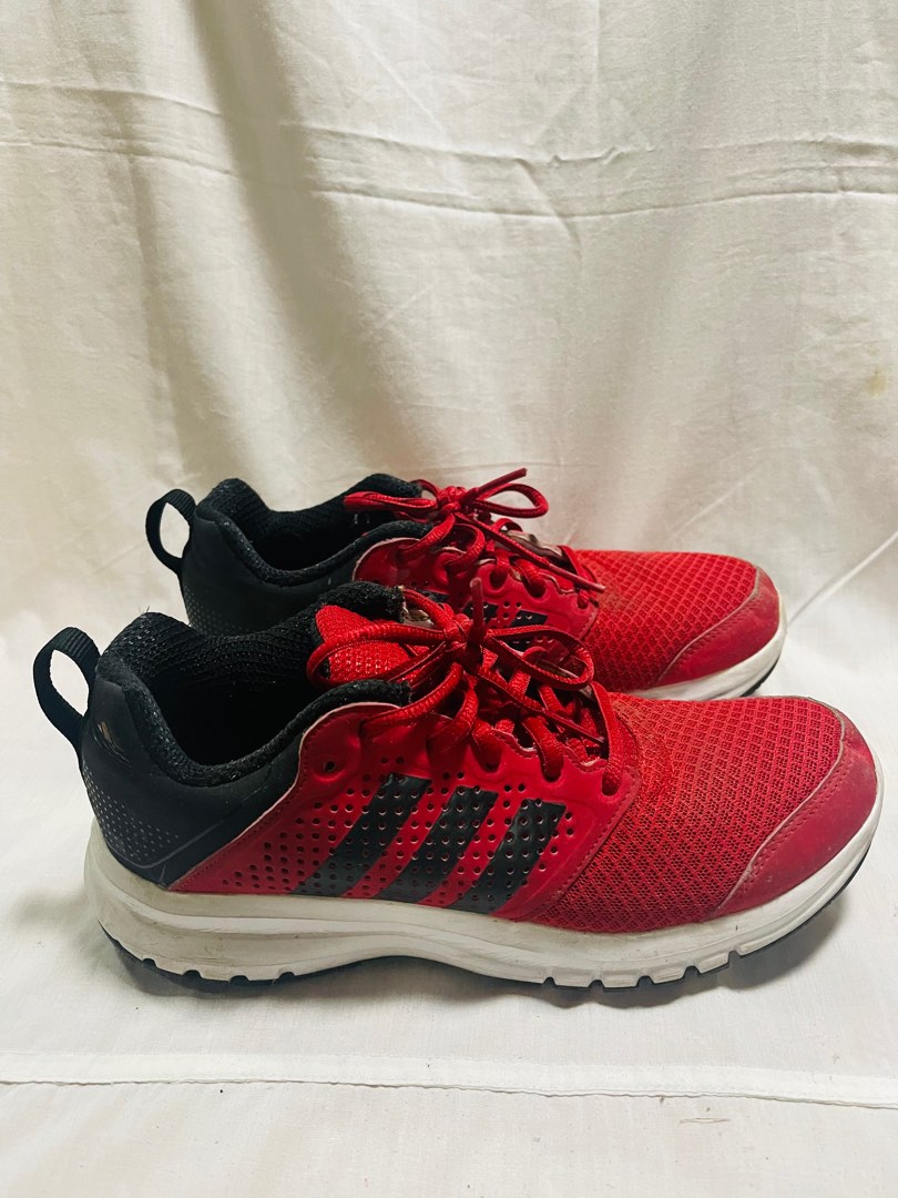 Adidas Red Rubbershoes, Women's Fashion, Footwear, Sneakers on Carousell