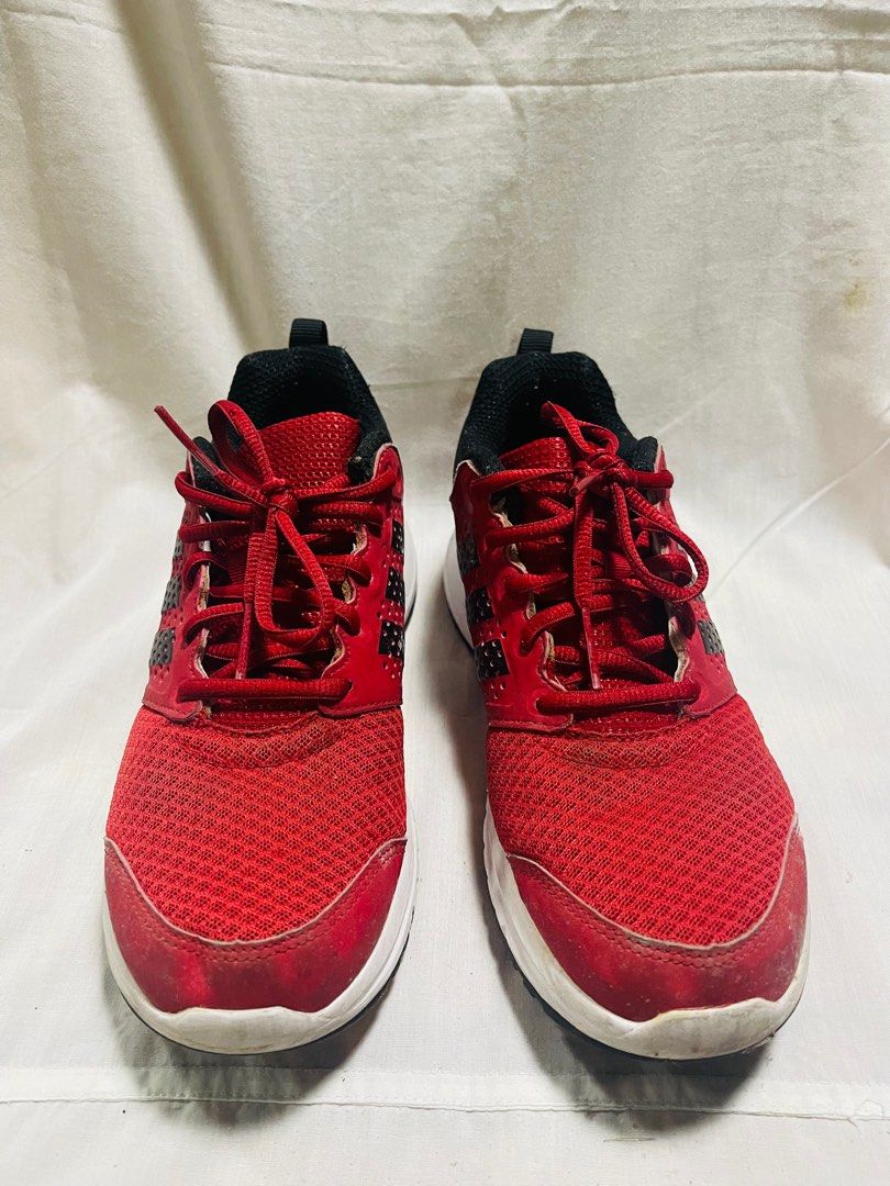 Adidas Red Rubbershoes, Women's Fashion, Footwear, Sneakers on Carousell