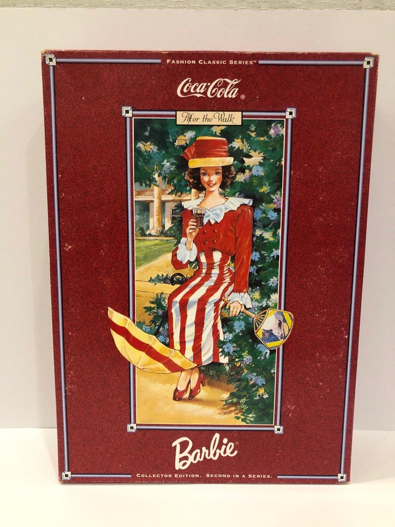 After The Walk Barbie Coca Cola Fashion Classic Series 1997