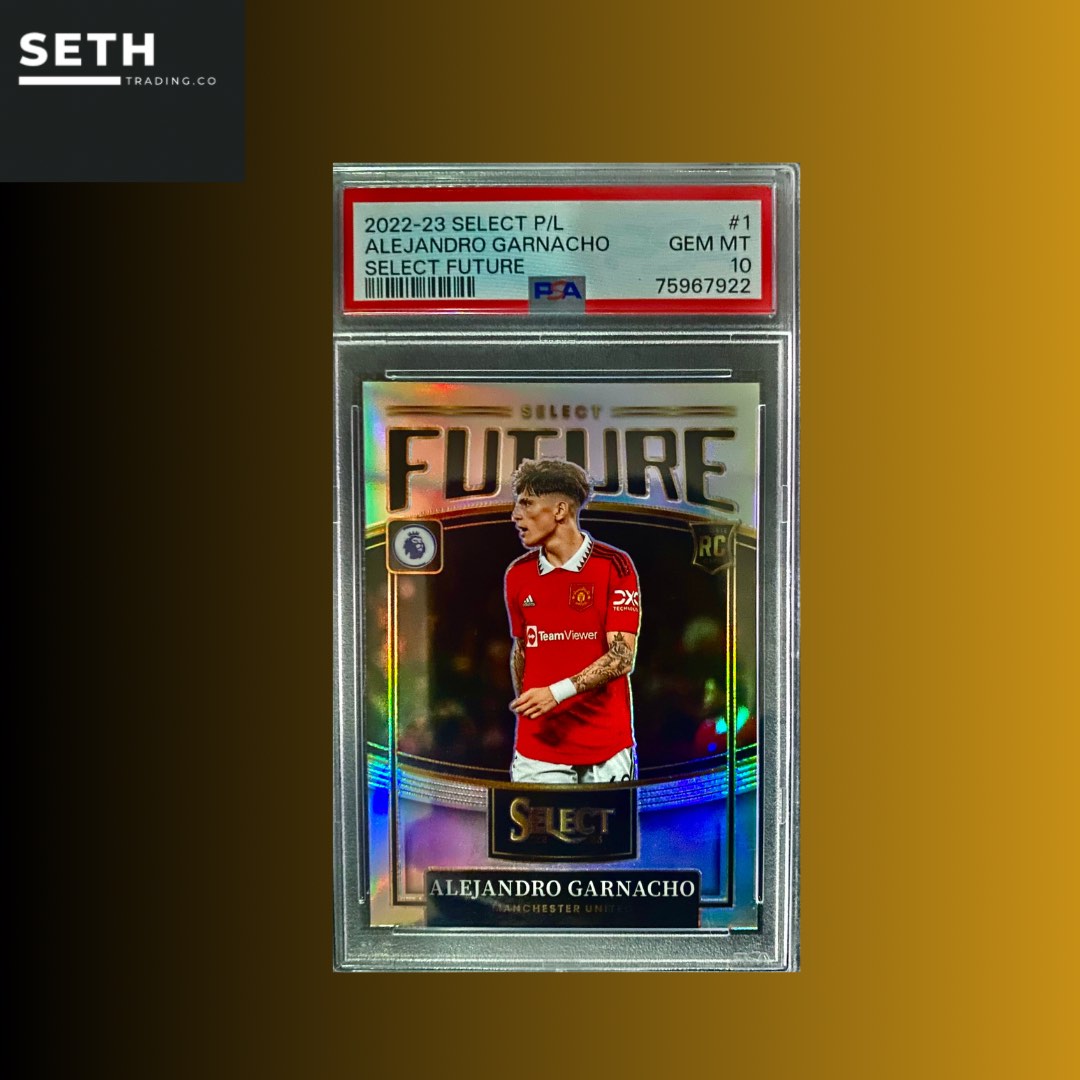 ALEJANDRO GARNACHO SELECT FUTURE PSA 10, Hobbies & Toys, Toys & Games ...