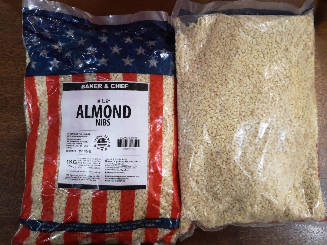 Almond nibs, Food & Drinks, Homemade Bakes on Carousell