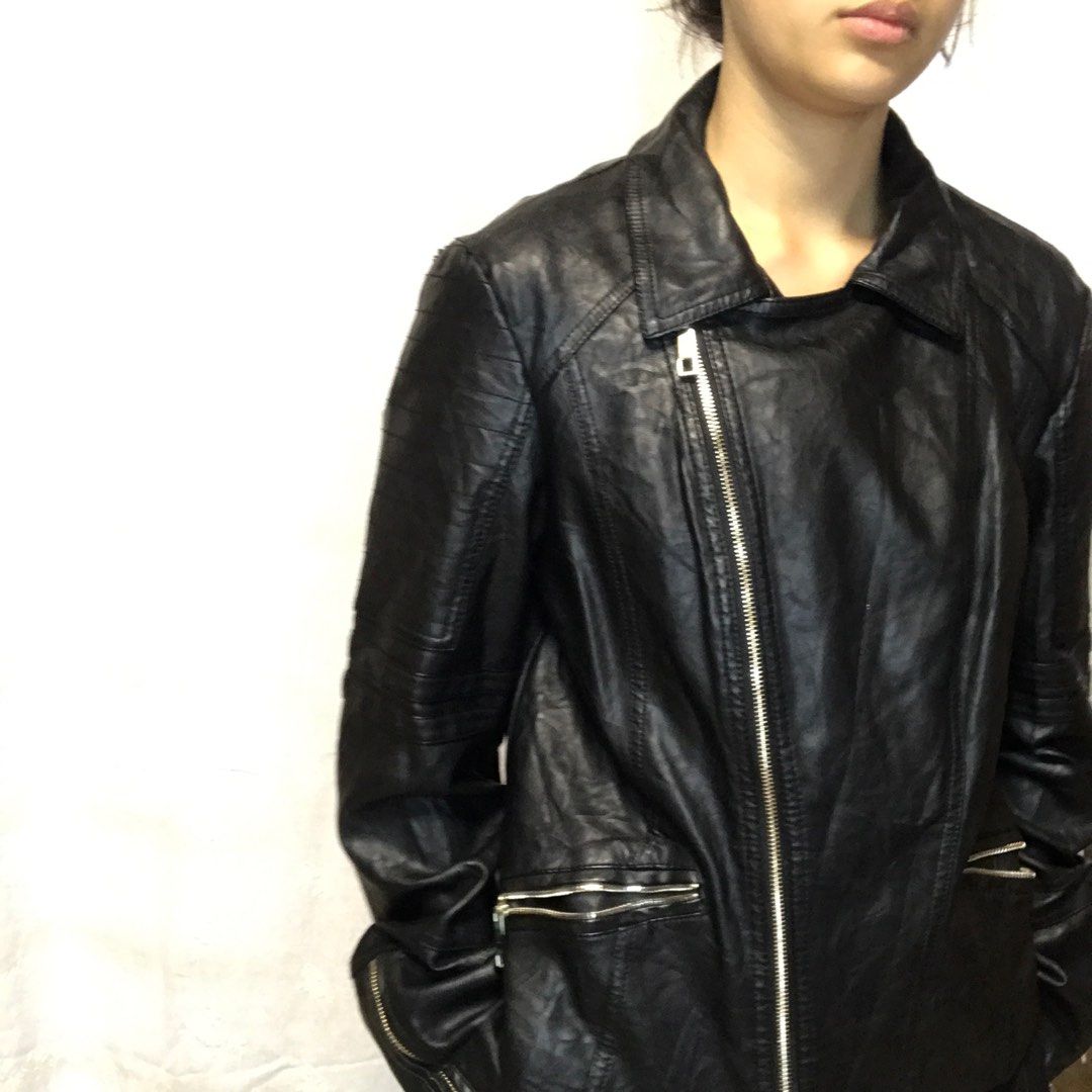 Ana Leather Jacket, Women's Fashion, Coats, Jackets and Outerwear on ...