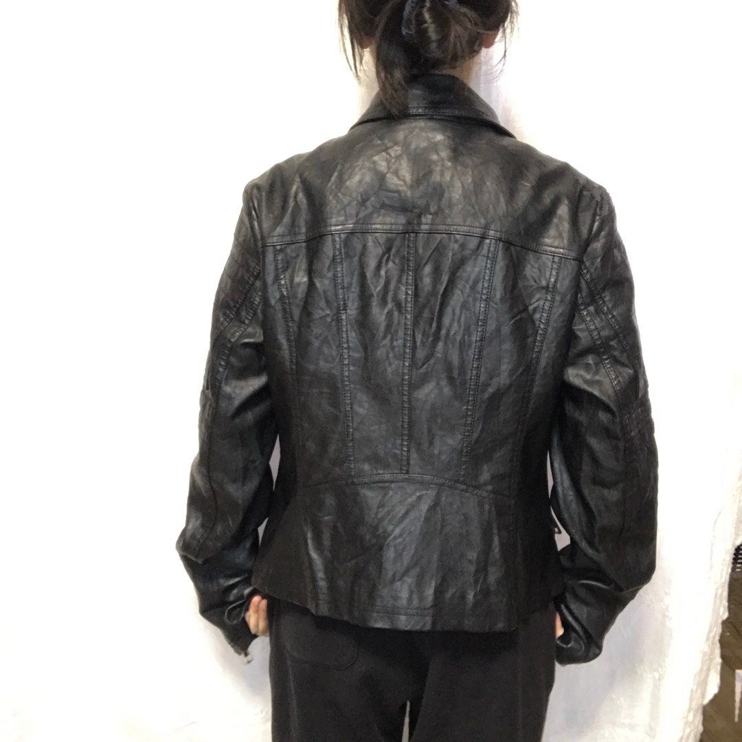 Ana Leather Jacket, Women's Fashion, Coats, Jackets and Outerwear on ...