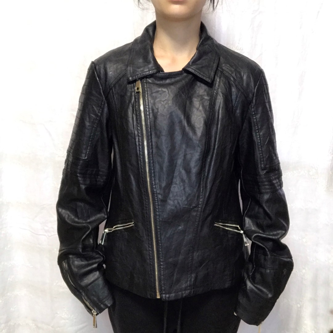 Ana Leather Jacket, Women's Fashion, Coats, Jackets and Outerwear on ...
