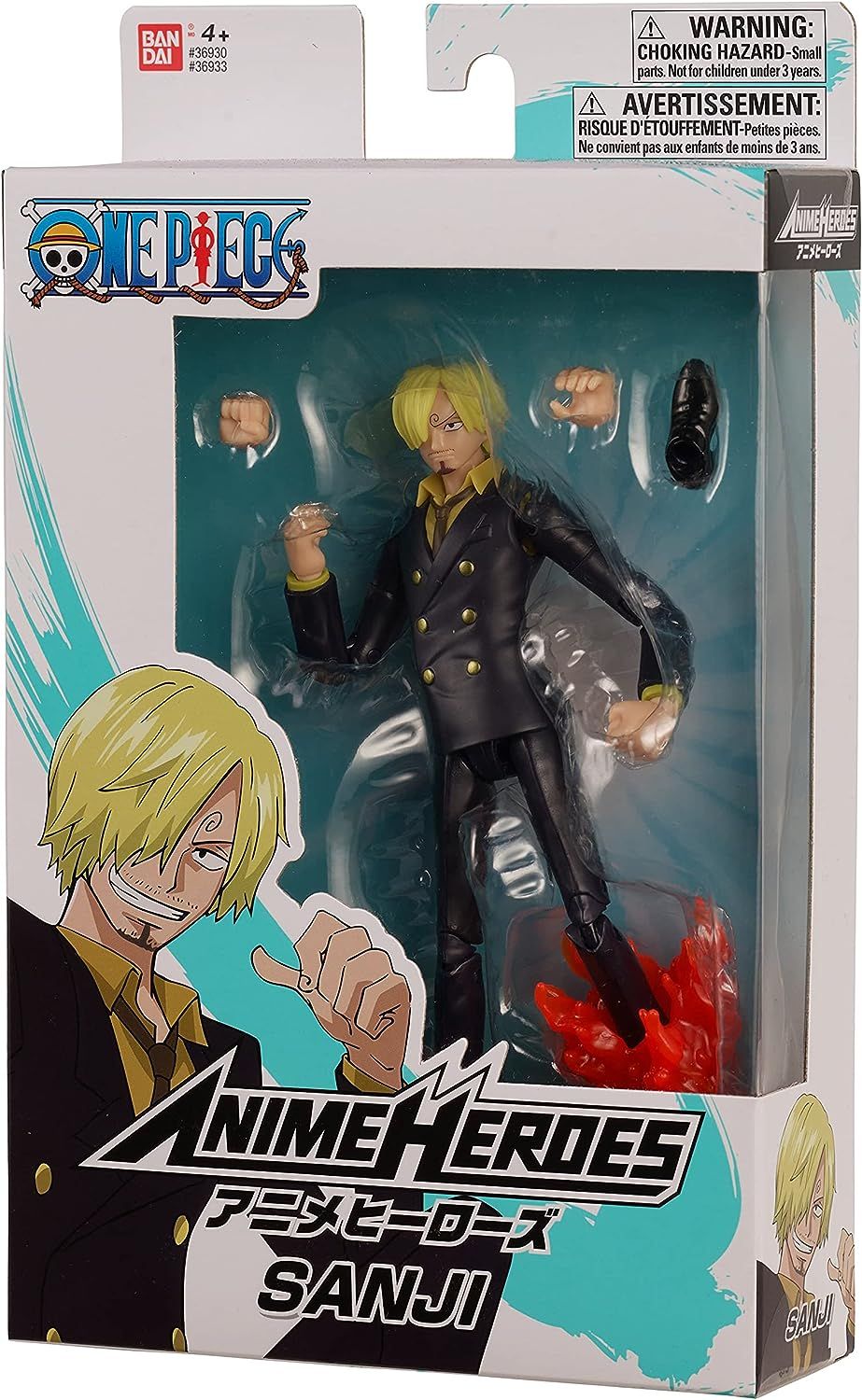 Anime Heroes One Piece Sanji Action Figure (36933) (Sanji) (One Piece ...
