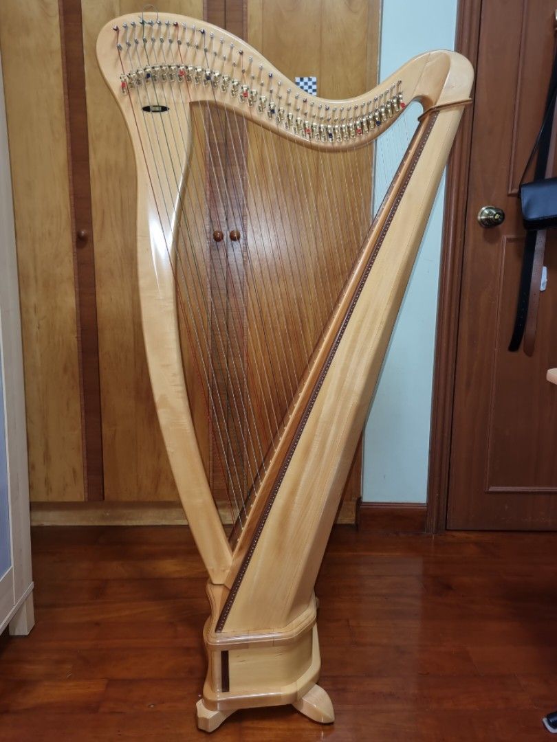 Aoyama Box Harp (140N), Hobbies & Toys, Music & Media, Musical ...