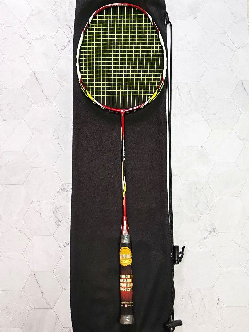 Apacs Vanguard 11 Badminton Racket with Felet Ultrasonic 63 Badminton ...