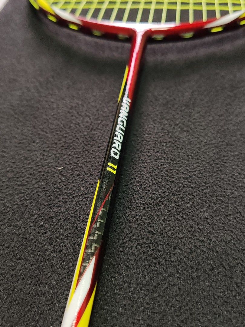Apacs Vanguard 11 Badminton Racket with Felet Ultrasonic 63 Badminton ...