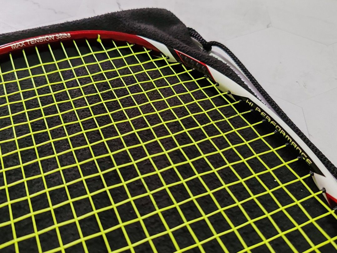 Apacs Vanguard 11 Badminton Racket with Felet Ultrasonic 63 Badminton ...