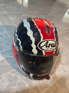 Arai Mick Doohan Full Face Helmet, Motorcycles, Motorcycle Apparel on ...