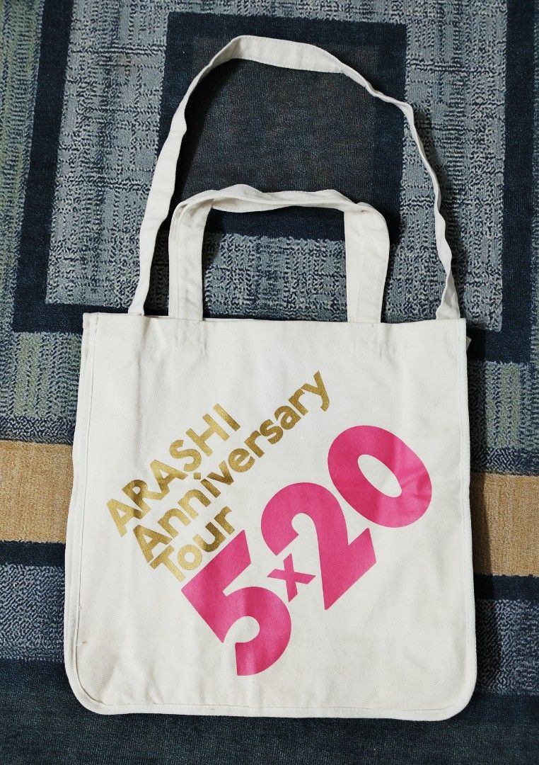 Arashi 5x20 Anniversary Tour Bag, Hobbies & Toys, Collectibles ...