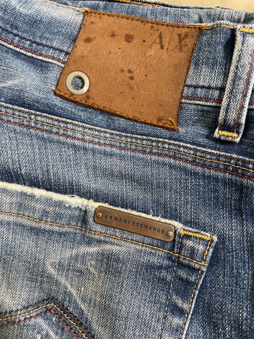Armani Exchange AX Jeans, Men's Fashion, Bottoms, Jeans on Carousell