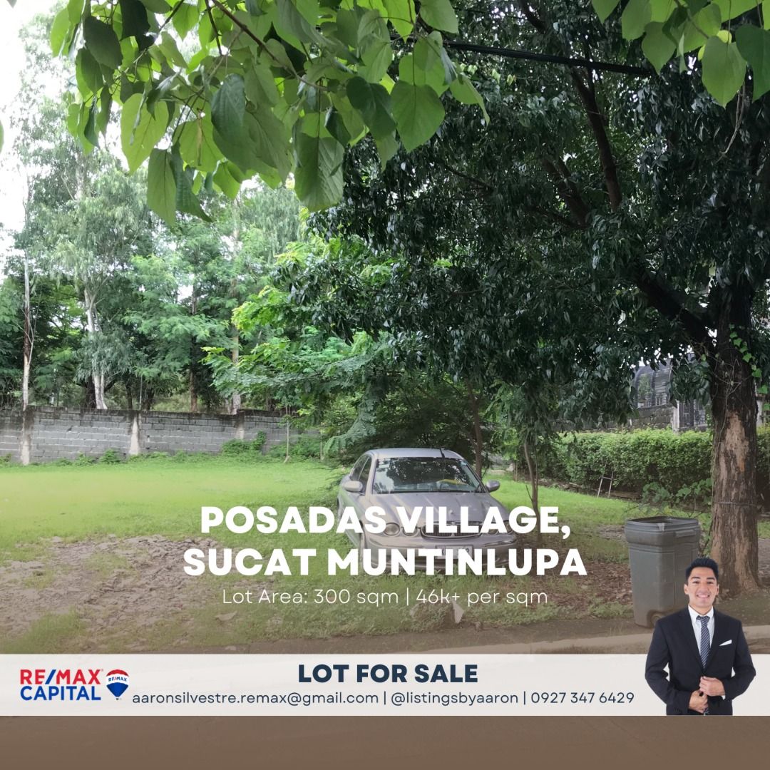 ASE - FOR SALE: 300 sqm Lot in Posadas Village, Sucat, Muntinlupa ...