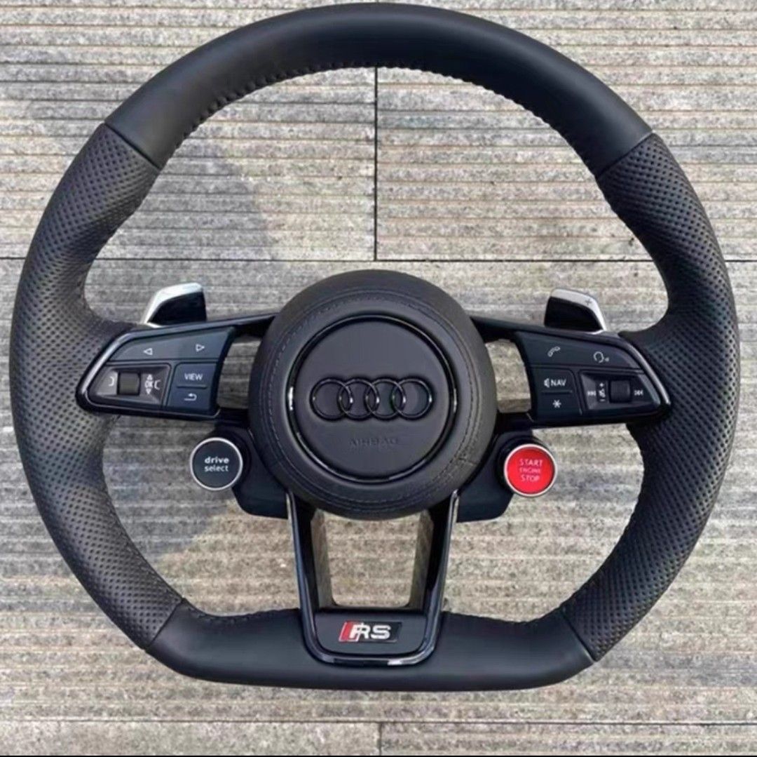 Audi RS Customize Steering Wheel, Car Accessories, Accessories on Carousell