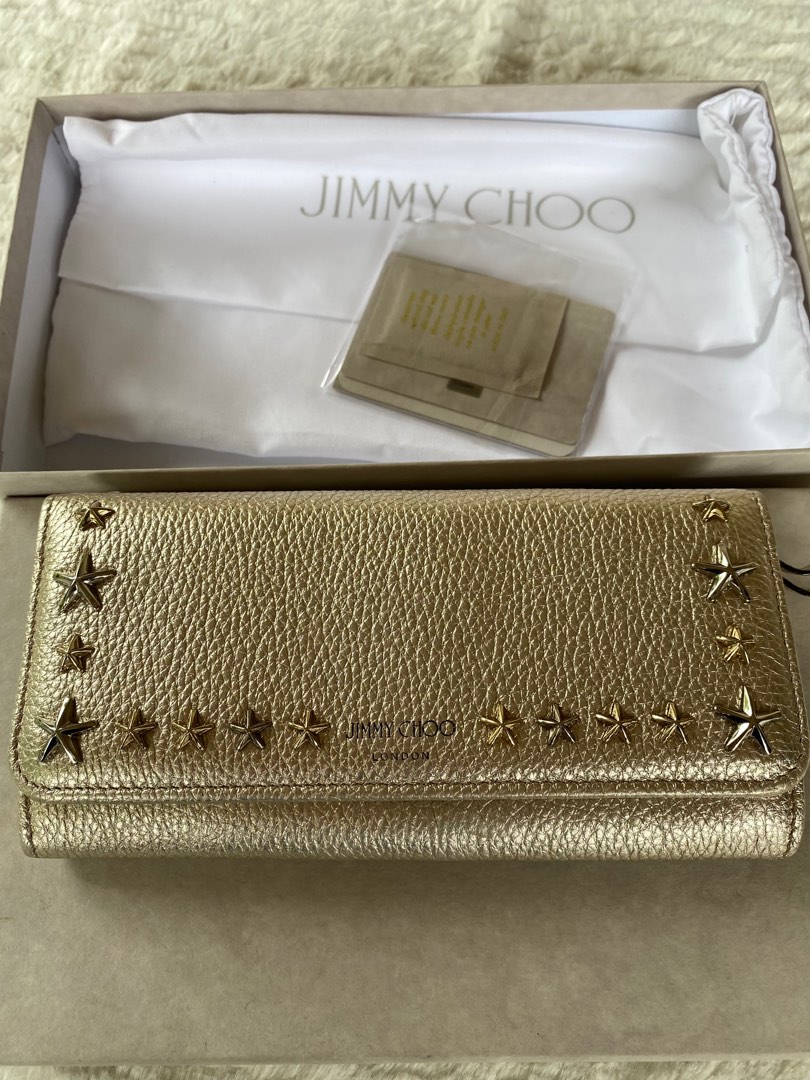 Authentic Jimmy Choo Long Wallet, Luxury, Bags & Wallets on Carousell