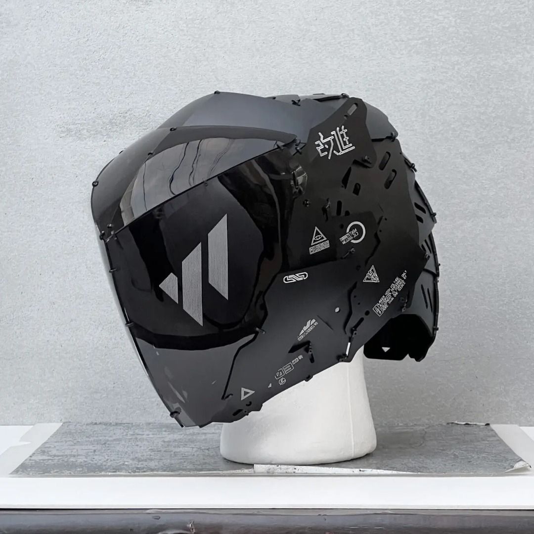 AVANT GARDE JAPAN CYBERPUNK CTCTYO BLACK LIMITED EDITION HELMET ...