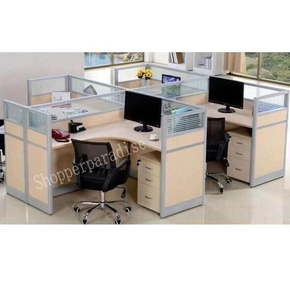 B3806 Executive Workstation,with high partion,with/without pedestal ...