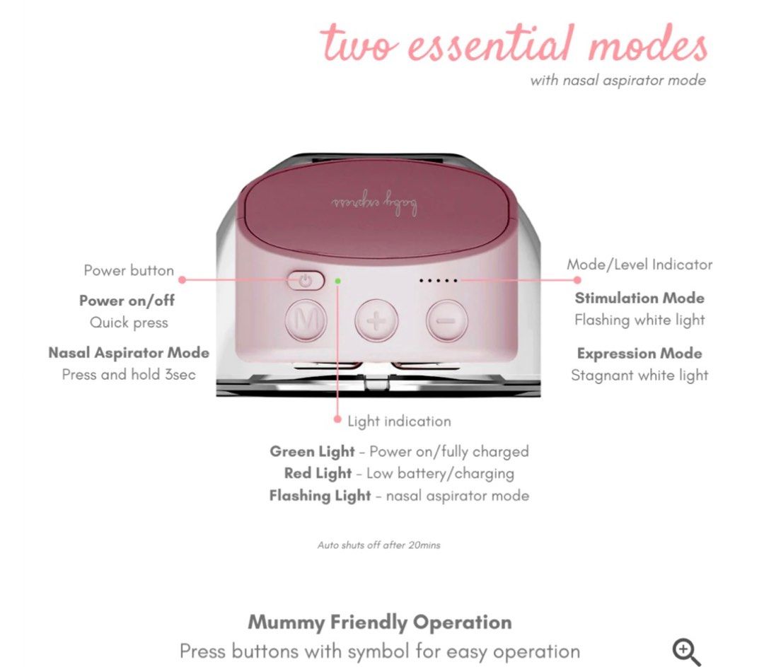Baby Express Be Free wearable breastpump, Babies & Kids, Nursing ...