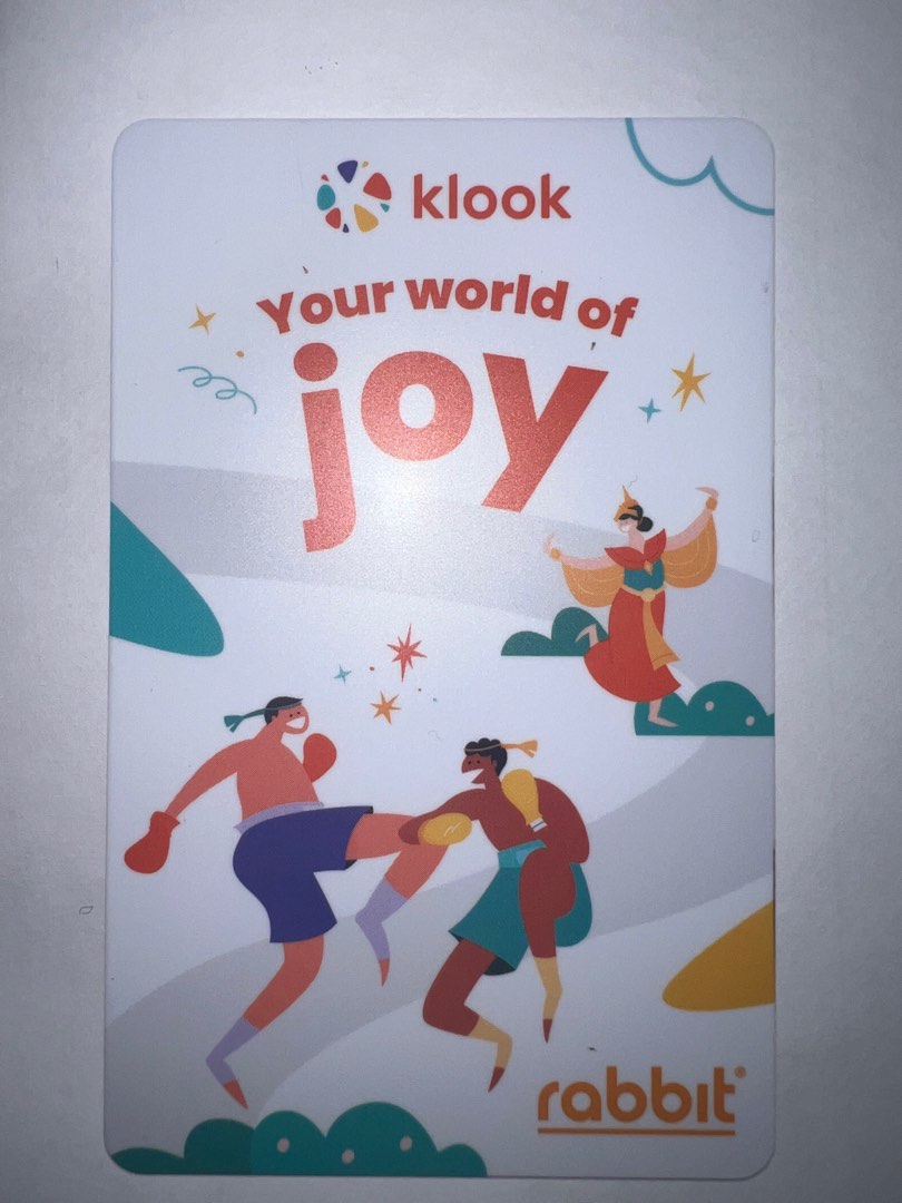 BANGKOK RABBIT BTS CARD, Tickets & Vouchers, Flights & Overseas ...