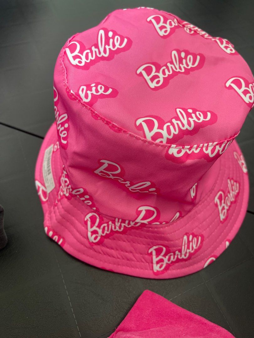 Barbie Bucket Hat, Women's Fashion, Watches & Accessories, Hats ...