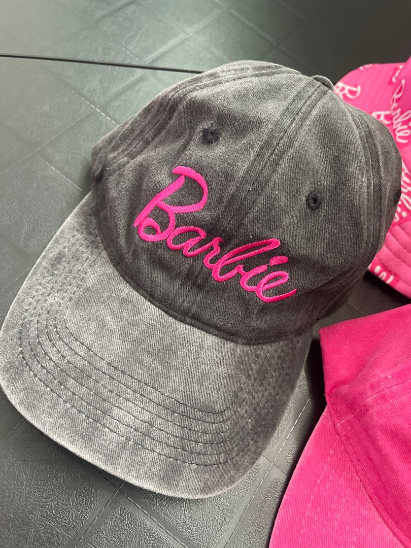 Barbie Cap, Women's Fashion, Watches & Accessories, Hats & Beanies on ...
