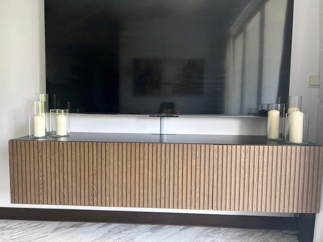 BESTA TV Console with Bjorkoviken Doors (Not available in SG ...