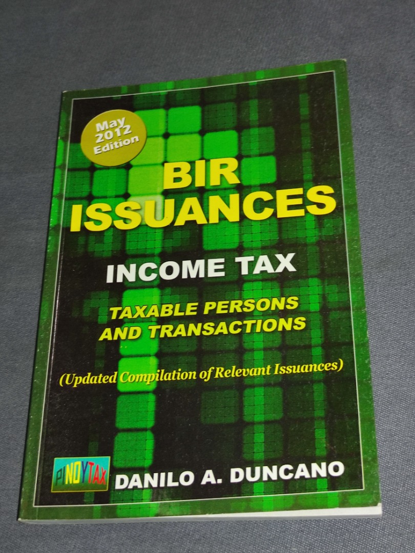 BIR Issuance Income Tax, Hobbies & Toys, Books & Magazines, Fiction ...