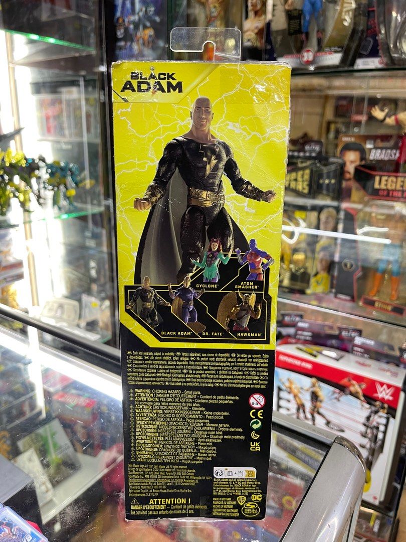 BLACK ADAM (Spin Master) 12" Figure, Hobbies & Toys, Toys & Games on ...
