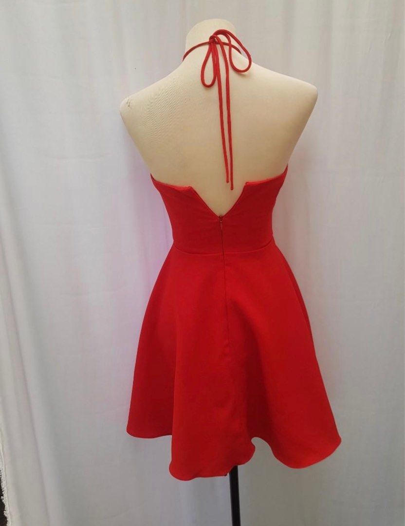 Black code red dress, Women's Fashion, Dresses & Sets, Dresses on Carousell