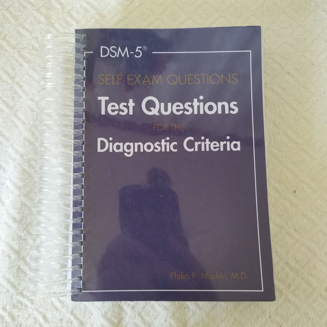 BLEPP Reviewer - DSM-5 Self-Exam Questions (Psychologist ...