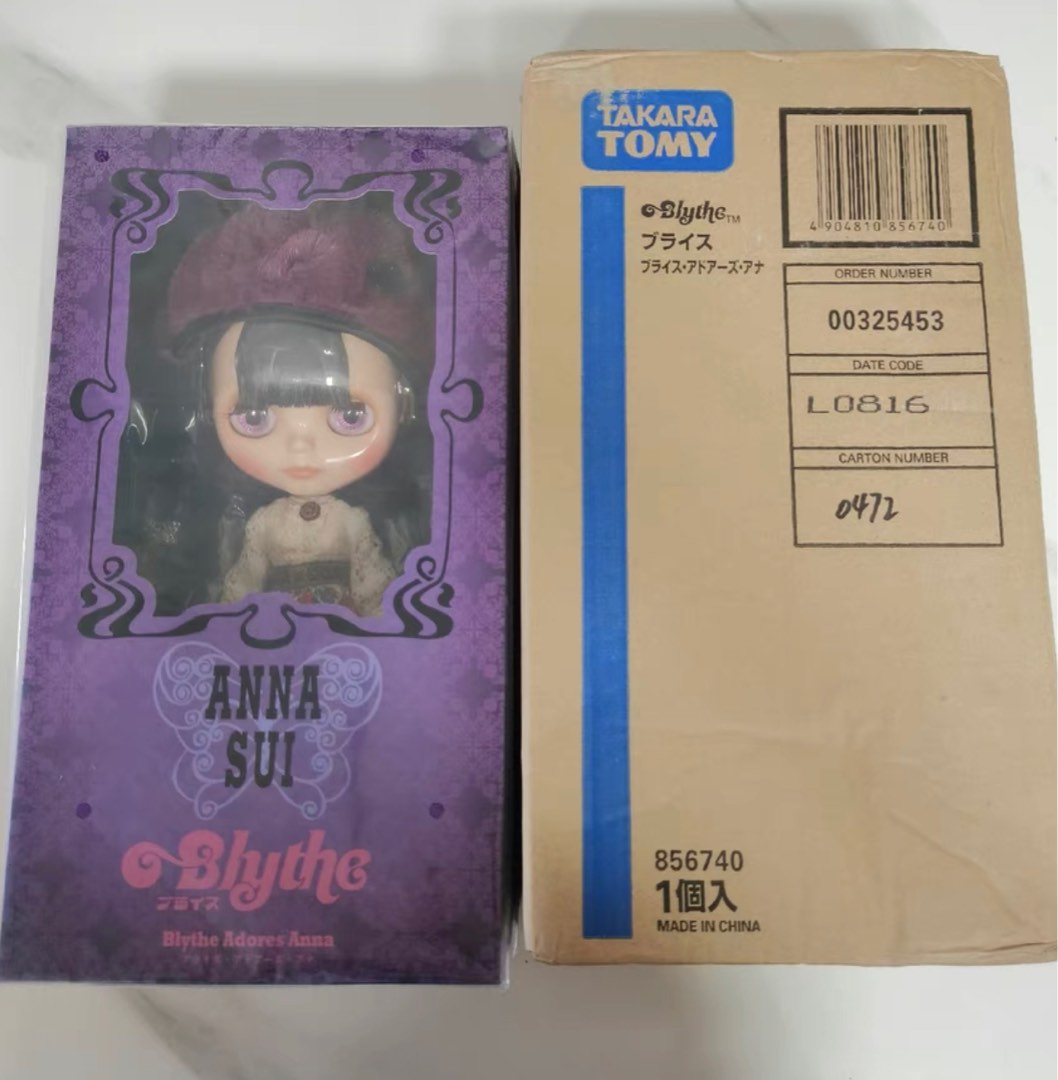 Blythe nrfb Anna Sui, Hobbies & Toys, Memorabilia & Collectibles ...