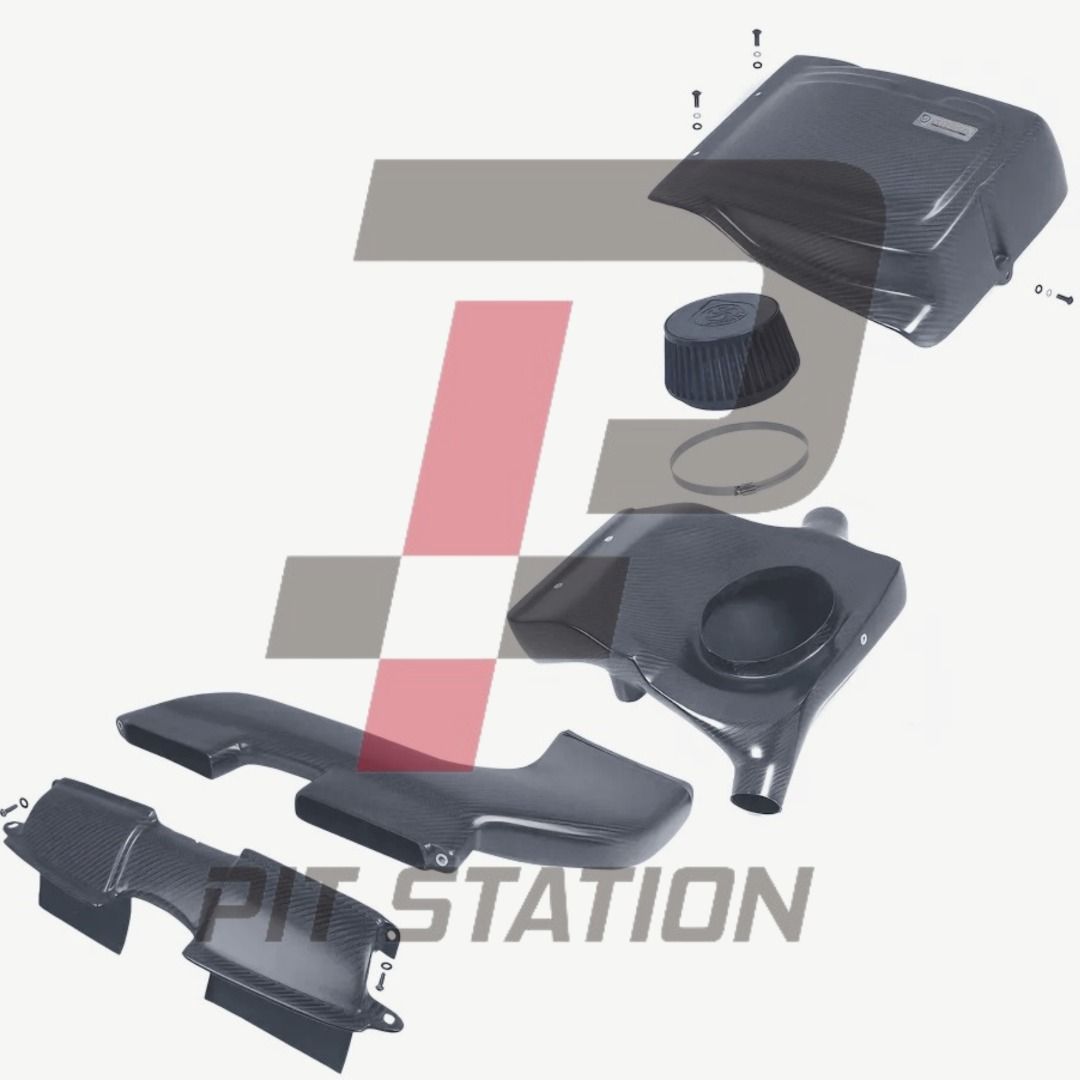 BMW E90 E91 E92 E93 335i 3 Series Carbon Fiber Cold Air Intake (N54B30 ...