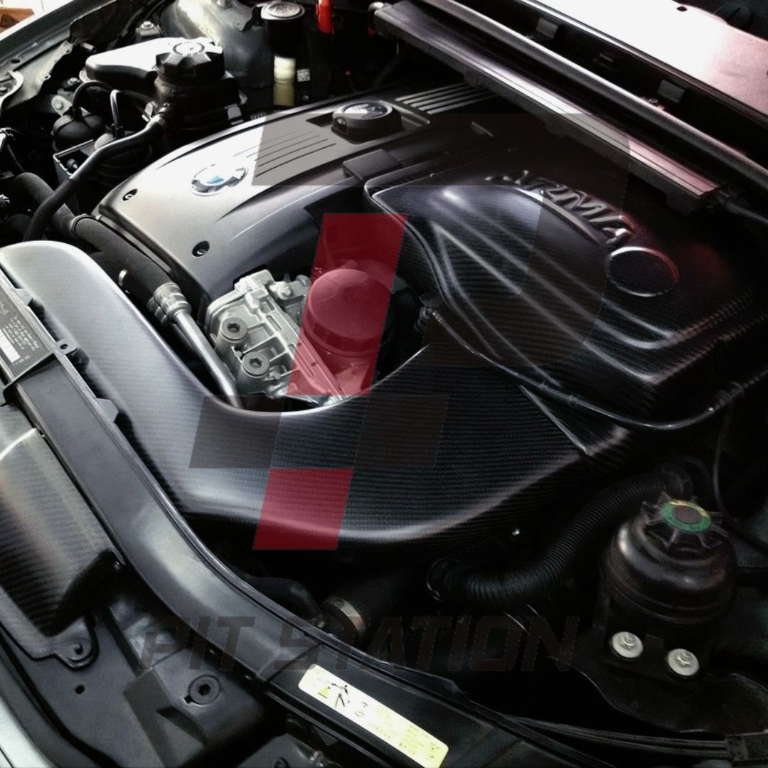BMW E90 E91 E92 E93 335i 3 Series Carbon Fiber Cold Air Intake (N54B30 ...