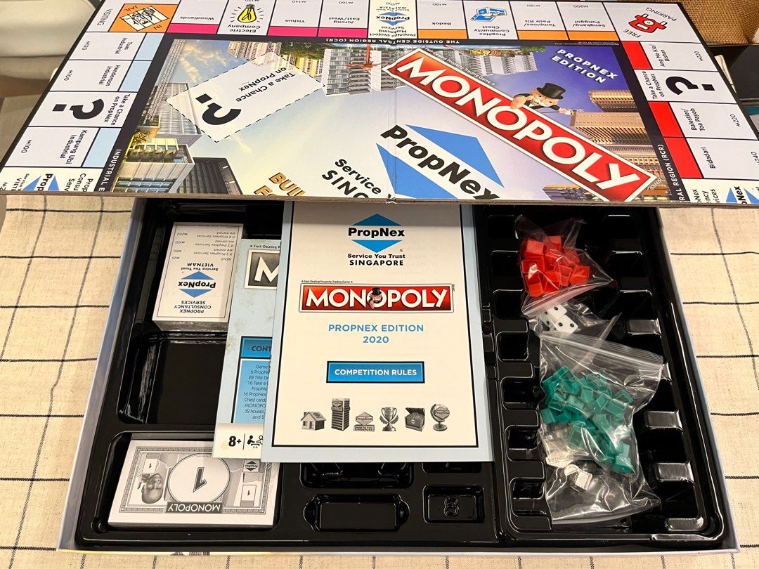 BNIB Monopoly - Propnex edition, Hobbies & Toys, Toys & Games on Carousell