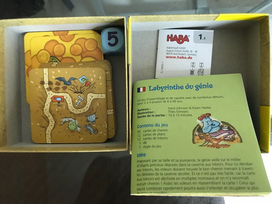 兒童桌上遊戲board game LOGIK LABYRINTH, 興趣及遊戲, 玩具 & 遊戲類 - Carousell