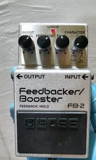 Boss FB-2 FEEDBACKER / BOOSTER, Hobbies & Toys, Music & Media, Musical ...