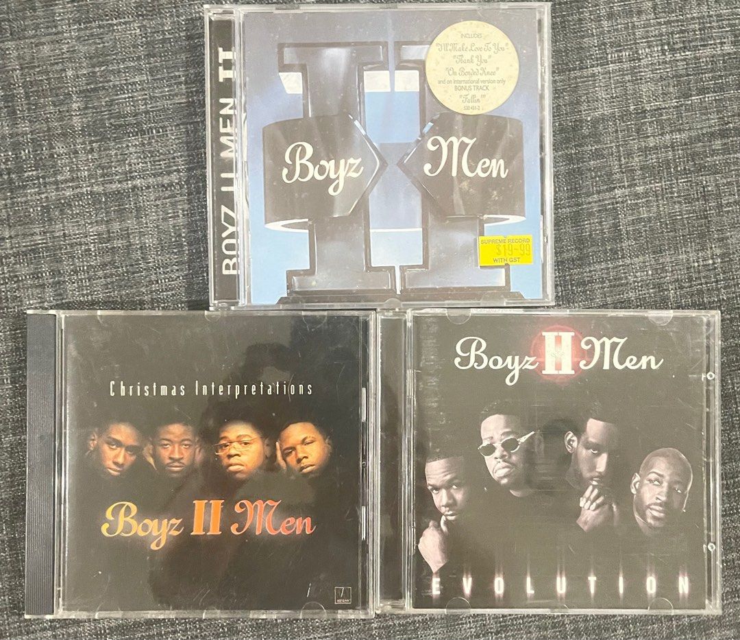 Boyz II Men II and Evolution with Free Boyz II men Christmas Album ...
