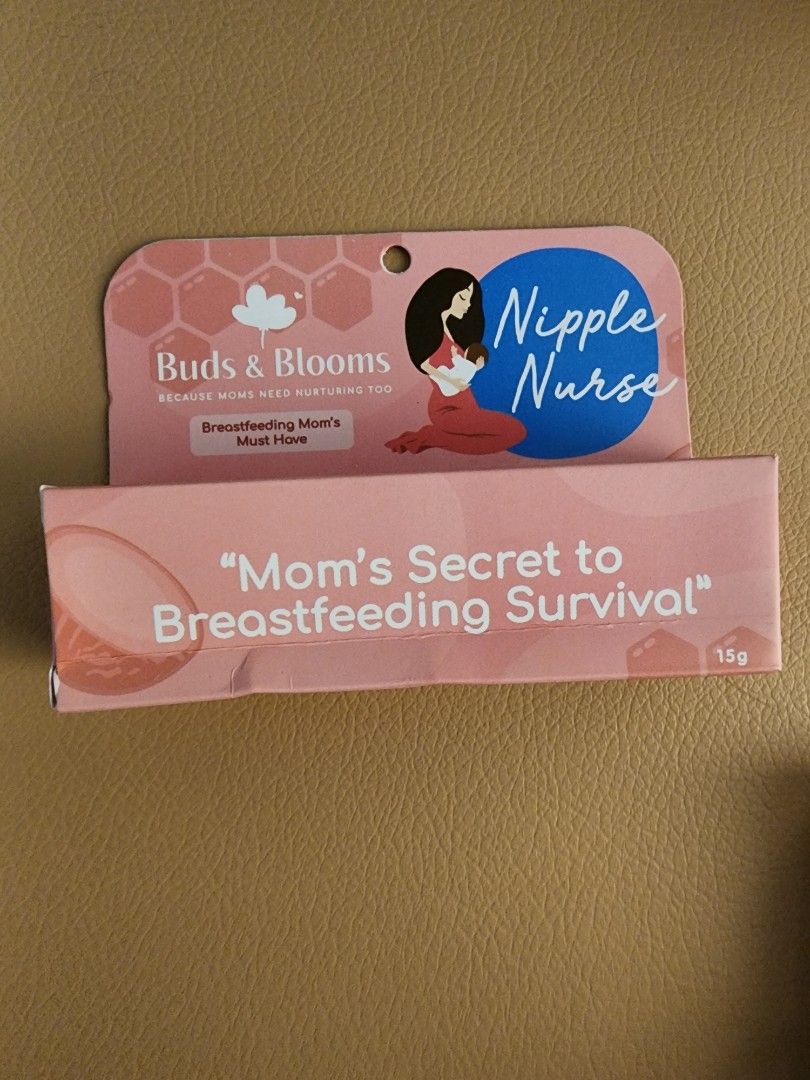 Brand New Buds & Blooms Nipple Nurse Cream 15g, Babies & Kids, Maternity Care on Carousell