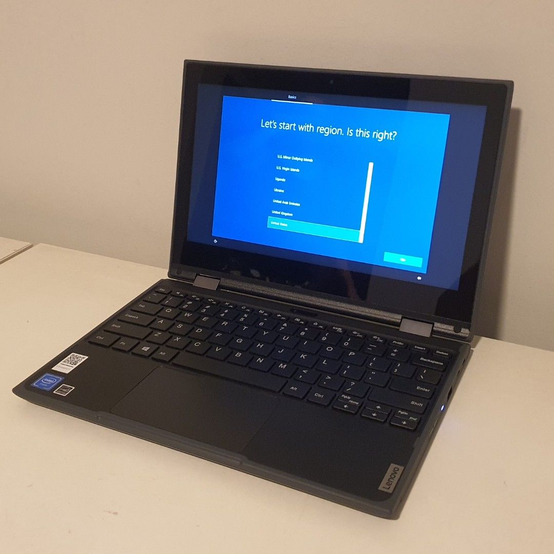 Brand New Lenovo Laptop 2-in-1 Foldable 11.6" Touch Screen Can Use ...