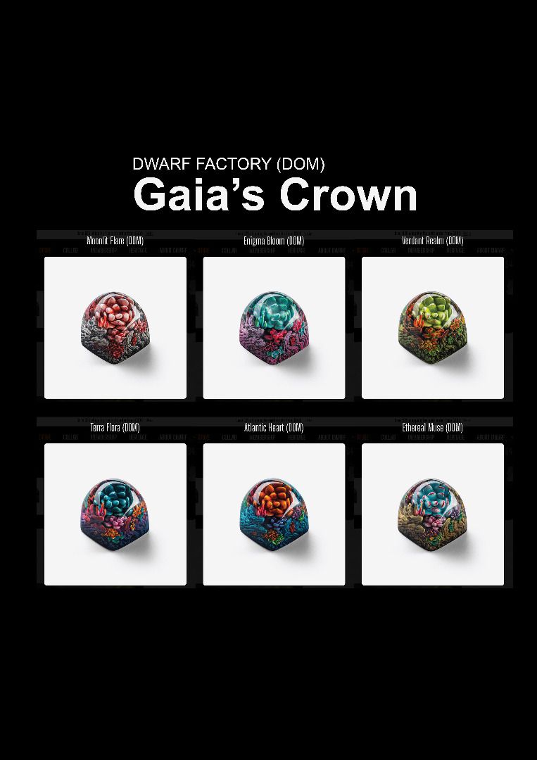 Brand New Unused Keyboard Artisan Keycaps (Alphakeycaps, Jelly Caps ...