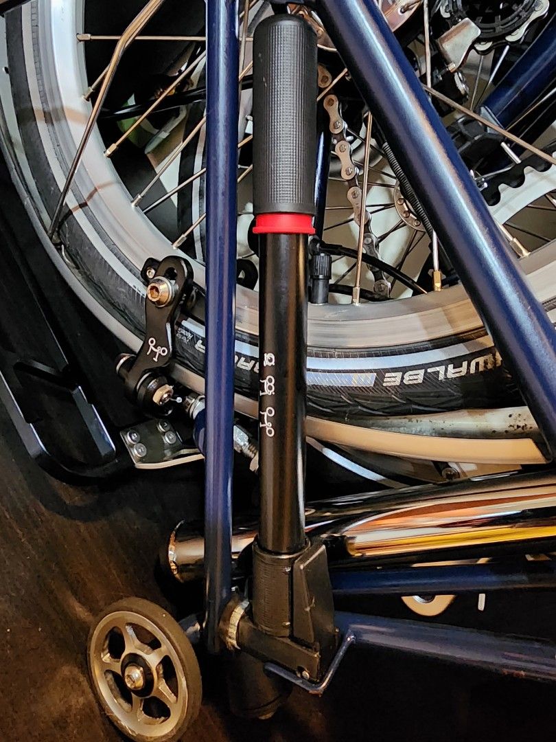 Brompton M6L color Tempest Blue, Sports Equipment, Bicycles & Parts ...