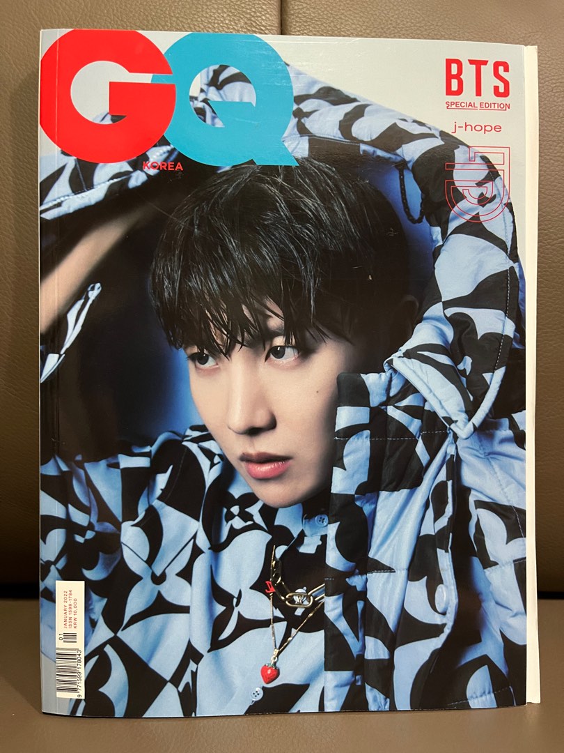 【BTS】GQ Korea_Jan.2022( J-Hope), 興趣及遊戲, 收藏品及紀念品, 韓流 - Carousell