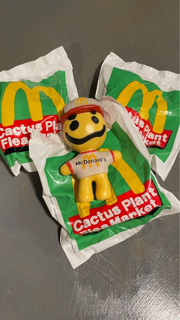 Cactus Plant Flea Market x McDonald's Cactus Buddy Figure, Hobbies ...