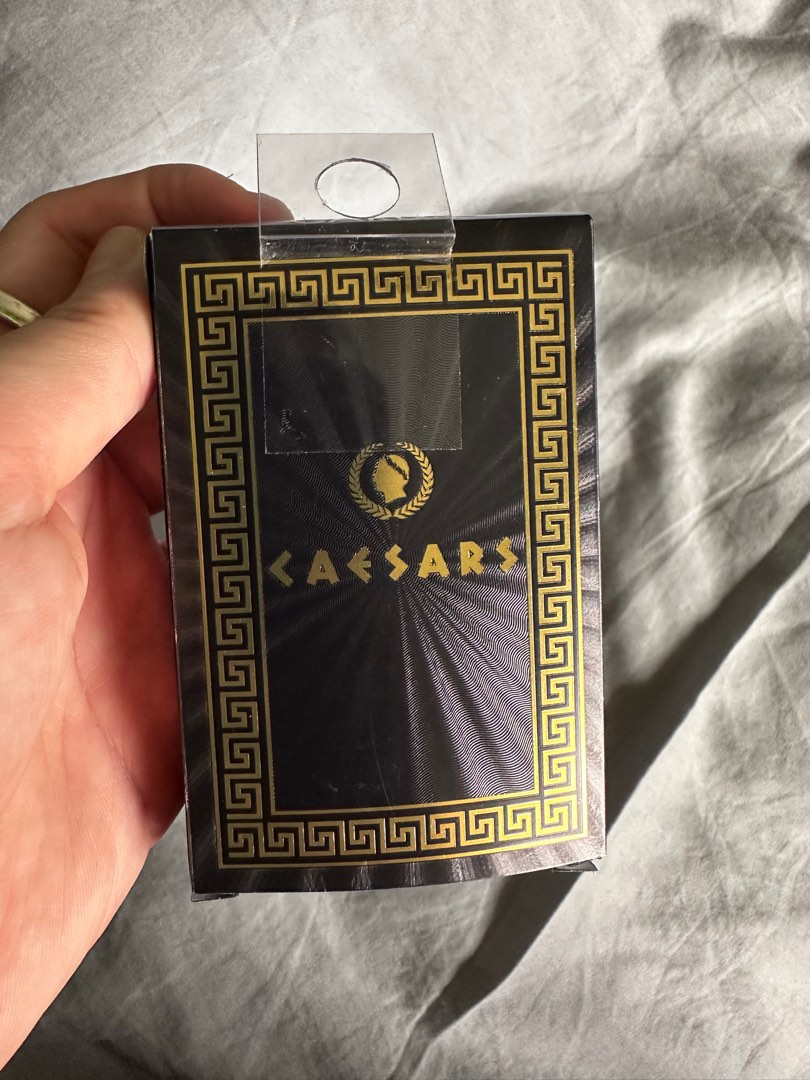 Caesars Palace Poker Cards (Foil Playing Cards), Hobbies & Toys, Toys ...